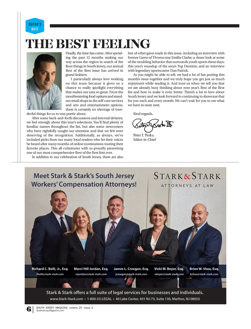 South Jersey Magazine - Marlton / Medford - Issue #3 (June 2023)