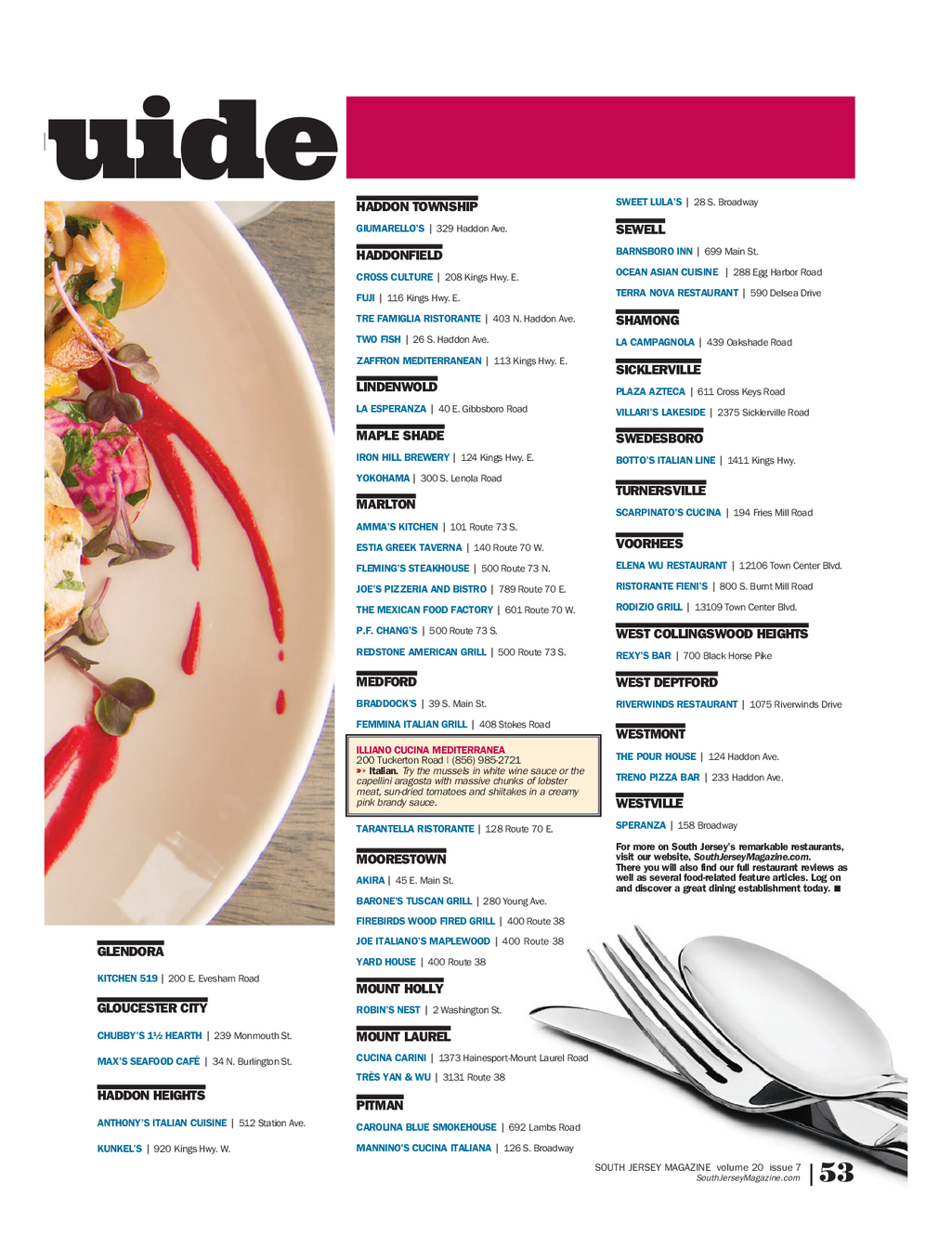 South Jersey Magazine - Moorestown / Mt. Laurel - Issue #7 (October 2023)