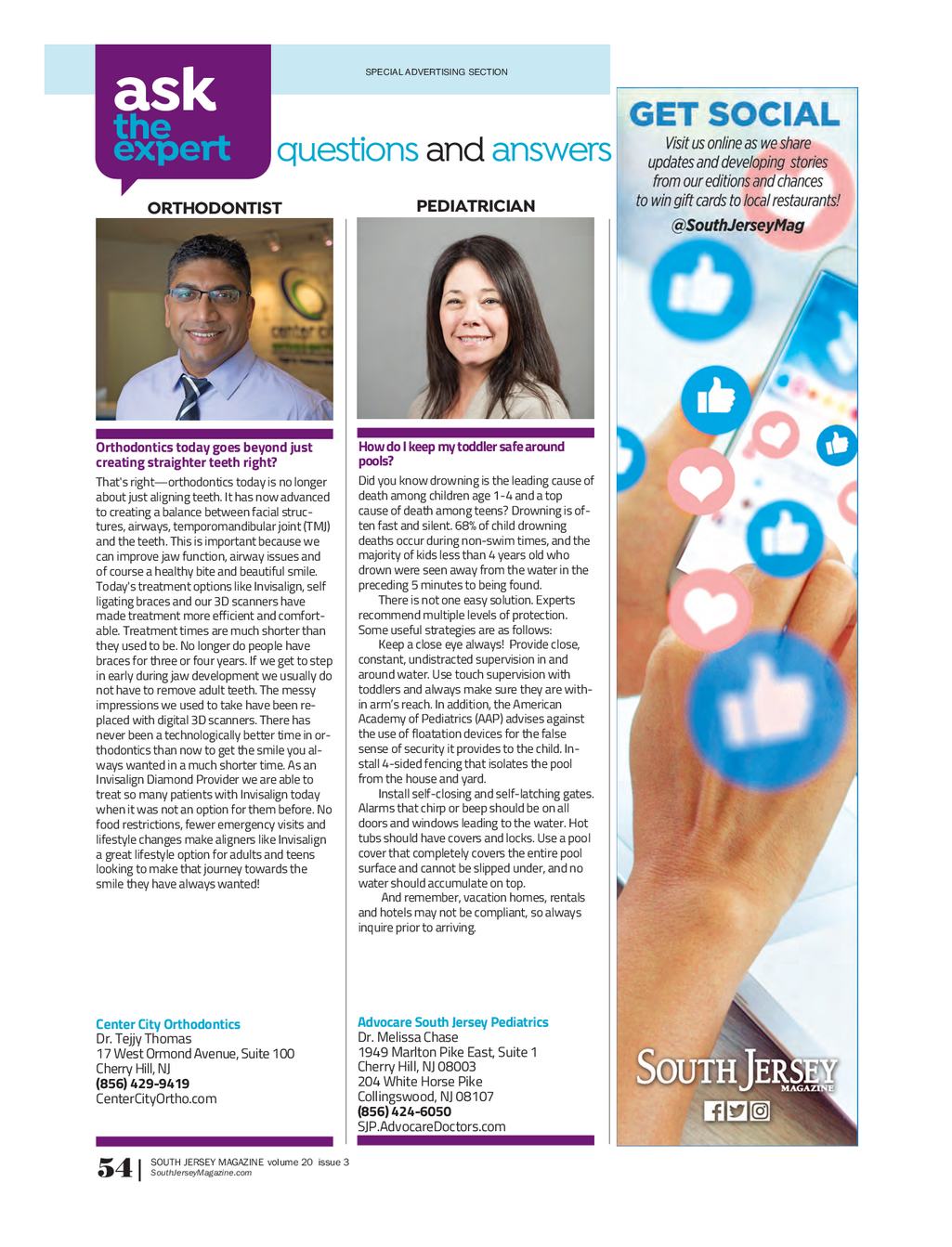 South Jersey Magazine - Cherry Hill / Haddonfield / Voorhees - Issue #3 ...