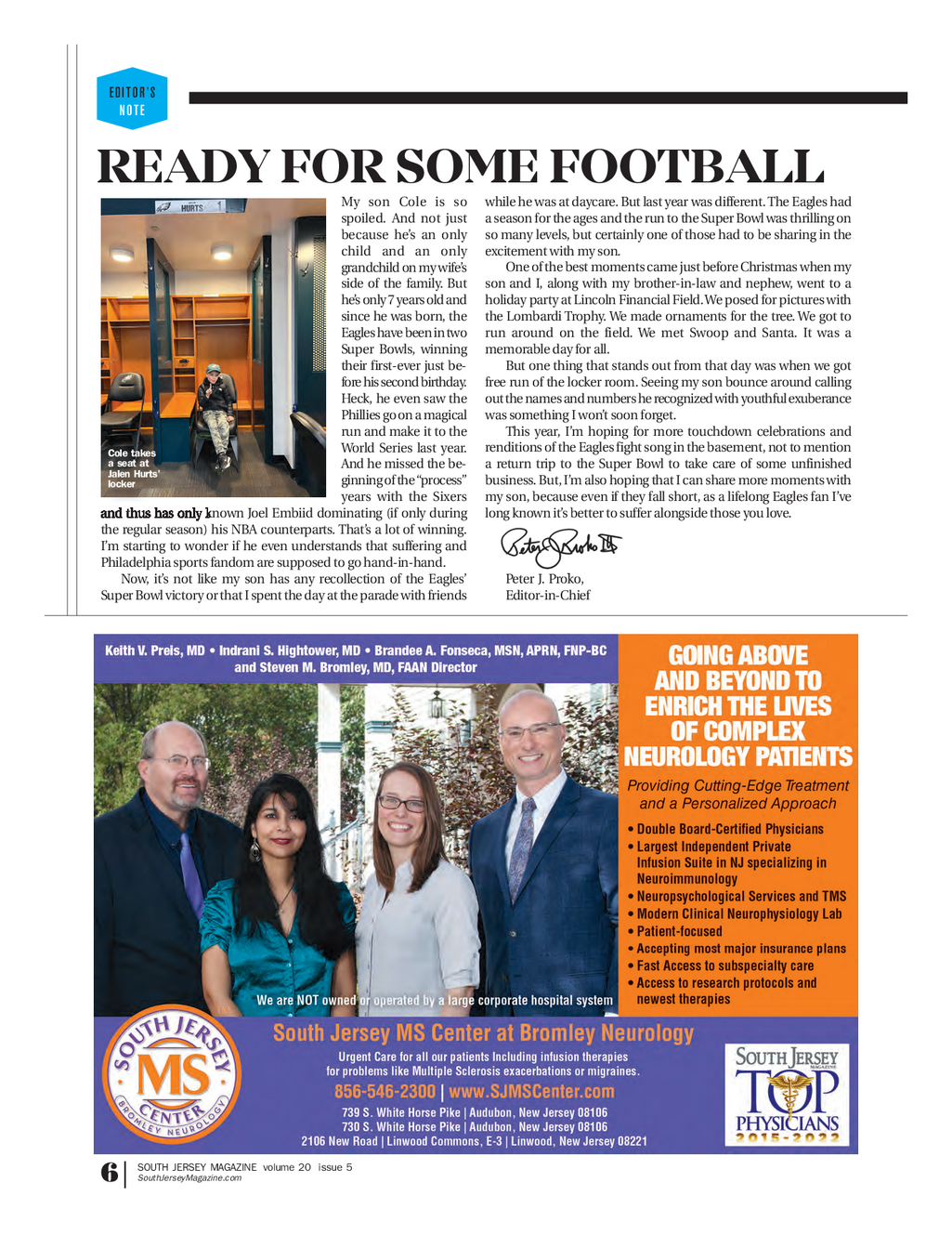 South Jersey Magazine - Cherry Hill / Haddonfield / Voorhees - Issue #5 ...